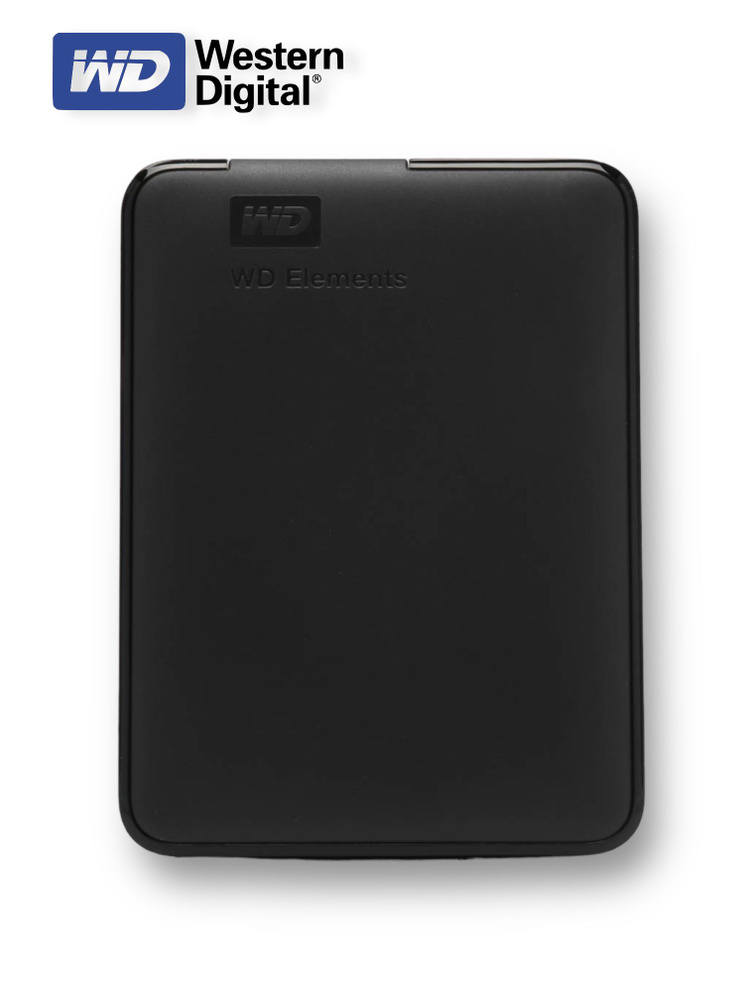 Western Digital 2 ТБ Внешний жесткий диск Elements (72062), Пластик ...