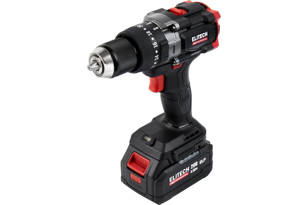 Аккумуляторная дрель Elitech CD 20BL2 (E2201.042.01) HD 205727 купить на OZON по низкой цене ...