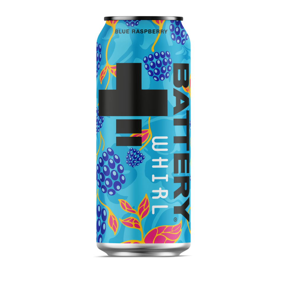 Энергетический напиток Battery Blue Rasberry банка 0,5л, Финляндия ...