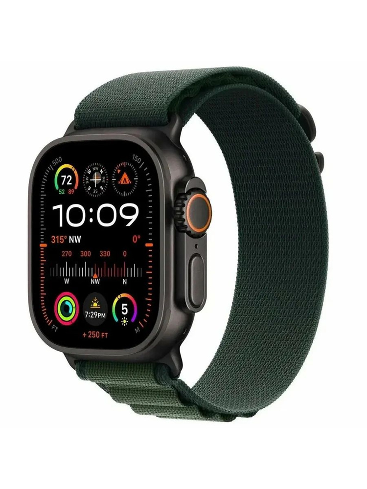 Apple Умные часы Watch Ultra 2, Alpine Loop - M, 49mm, черный титан ...