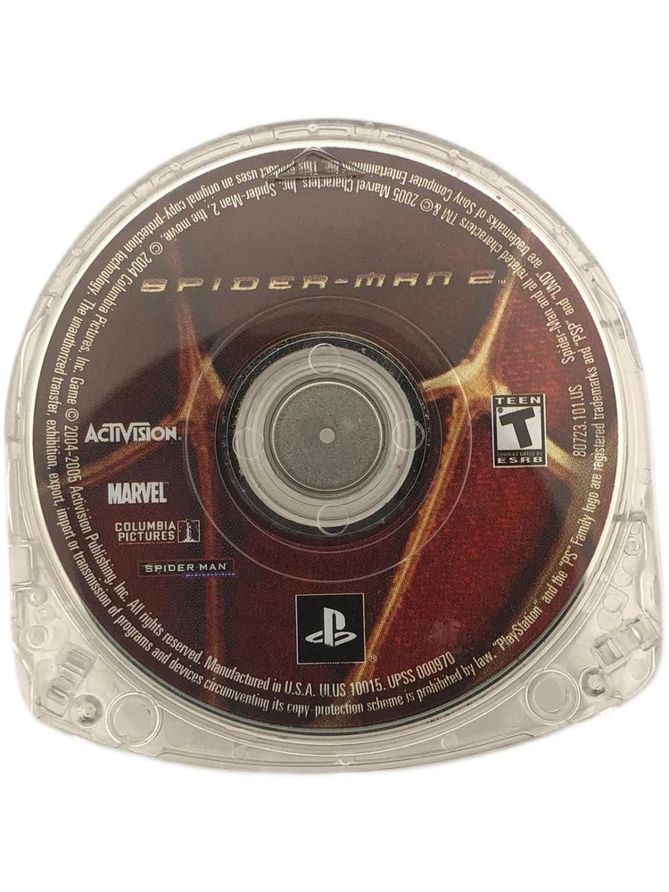 Игра Spider-Man 2 PSP (Без коробки, Used) (PlayStation Portable (PSP ...