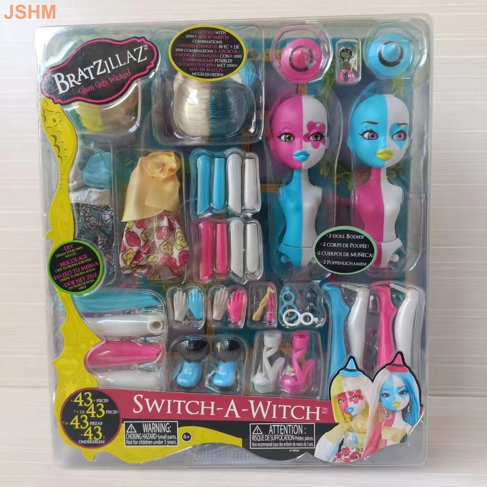 MGA Bratzillaz Switch-A-Witch Doll Double Pack Братц Модная кукла ...