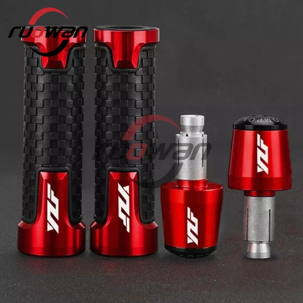 Yamaha YZF R6 R1 R1 R3 R125 R15 R25 мотоцикл руль рукоятки концевые заглушки купить на OZON по ...