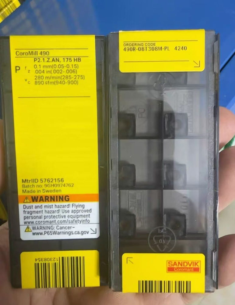 490R-08T308M-PL 4240 Cандвик KoромaHT10 штук CoroMill 490; фрезерный ...