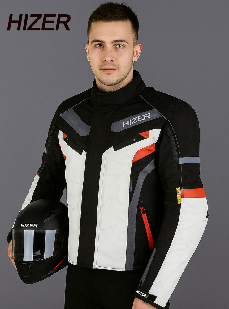 Мотокуртка HIZER купить на OZON по низкой цене (1620689554)
