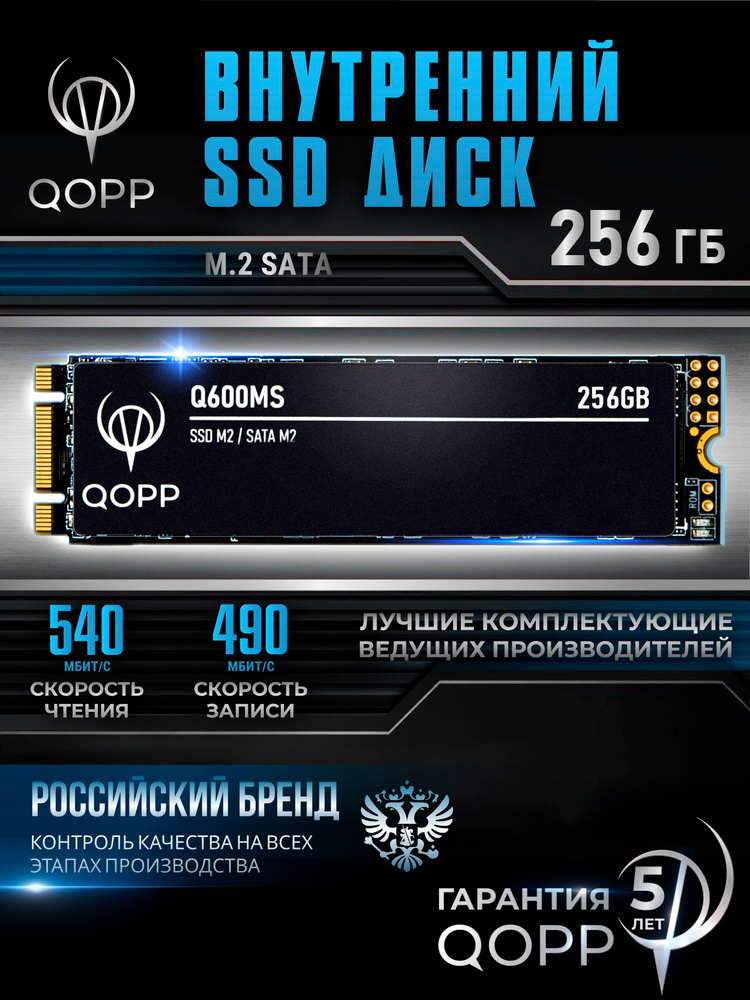 256 ГБ SSD M.2 накопитель купить на OZON по низкой цене