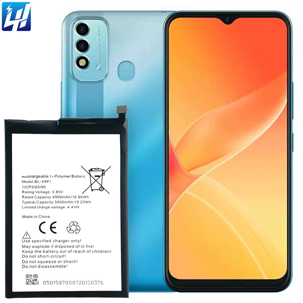 АКБ (аккумулятор, батарейка) BL-49FI для Itel Vision 2S 5000 mAh премиум купить на OZON по ...