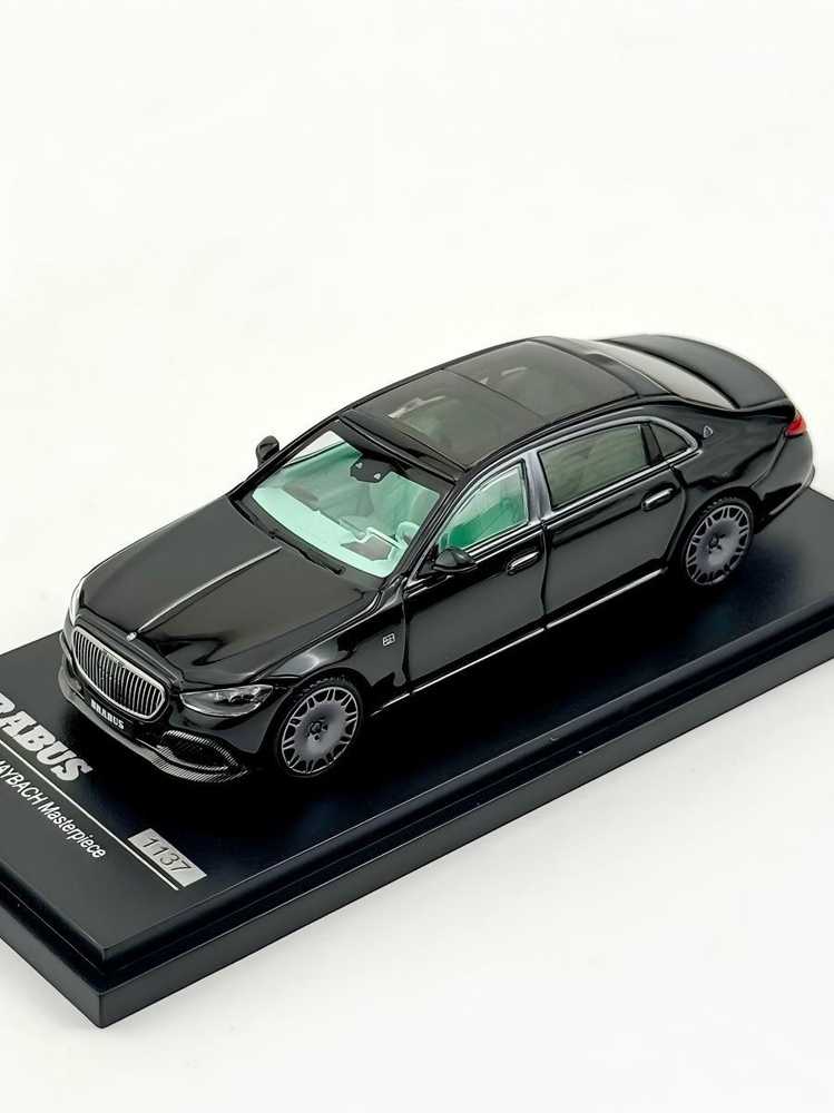 Машинка AR Box 1/64 Mercedes-benz Bosch S850 Maybach Black Die-cast ...