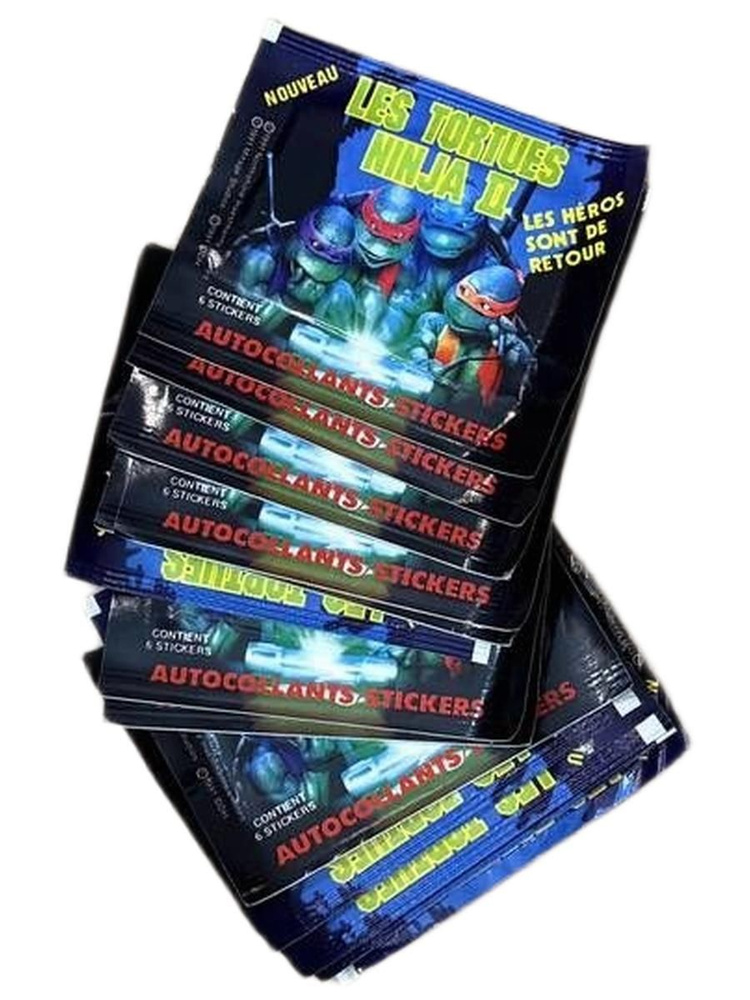 10 пакетиков DIAMOND Teenage Mutant Ninja Turtles II купить на OZON по ...
