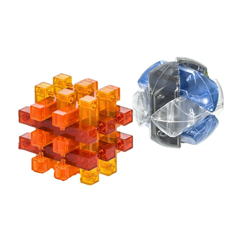 Qiyi Rubik's Cube Chinese Fashion Trend Vintage Glass Color Locking ...