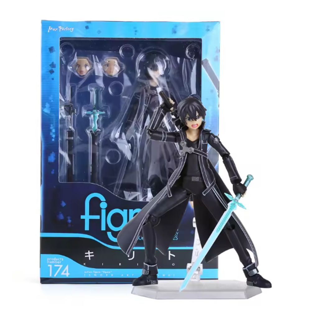 Фигурка Мастера меча онлайн Кирито / Sword Art Online Kirito Figma 174 ...