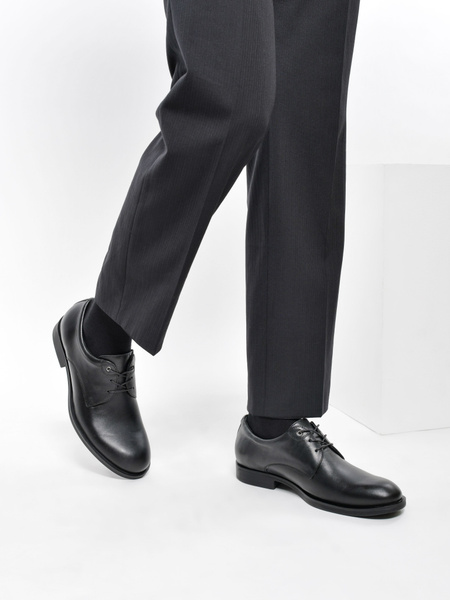 Ботинки полуботинки Мужской BELWEST черный, размер 40 На любой сезон H Шнурки Беларусь купить c ...