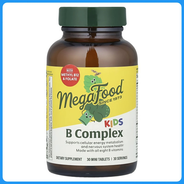 Комплекс витаминов группы B, пищевая добавка MegaFood, 30 таблеток купить на OZON по низкой цене ...