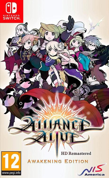 Игра The Alliance Alive HD Remastered Awakening Edition Switch Картридж ...