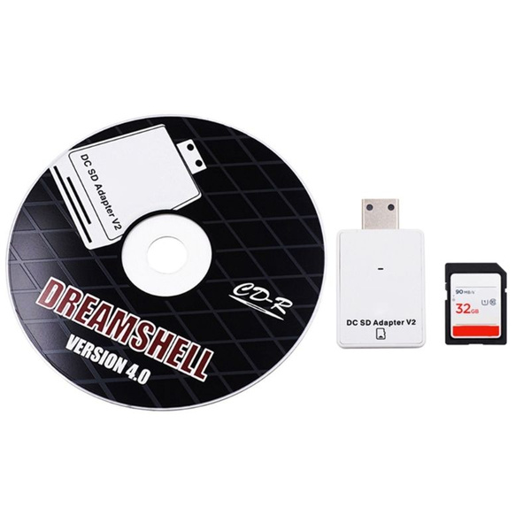 SD/TF Card Reader для Dreamcast и CD, Dreamshell Charger купить c ...