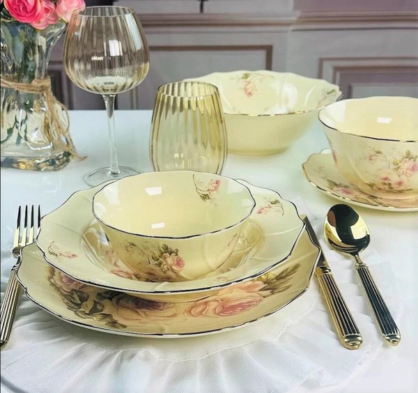 Обеденный сервиз 26 предметов РОЗЕНТАЛЬ Фарфор 118-666-410 купить на OZON по низкой цене ...