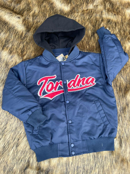 Куртка Мальчики, Девочки THANHDAT темно-синий Полиэстер, размер 110, 116 Длинный Демисезон ...