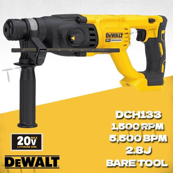 DEWALT DCH133 Бесщеточный вращающийся молот Обнаженный 20V MAX ...