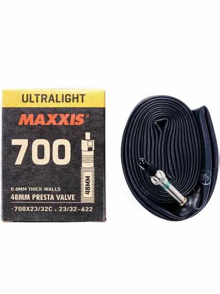 Велокамера 28" 700 х 23/32С MAXXIS ULTRALIGHT ULTRALIGHT 0.6vмм FVSEP60 ...