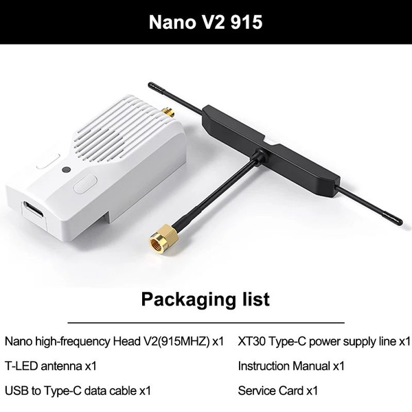 Игрушечное оборудование ELRS Nano V2/Micro TX Module ELRS 2.4G 915MHz ...