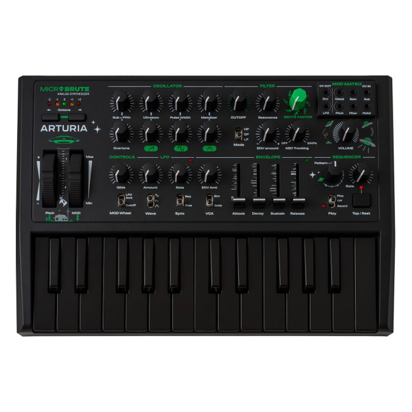 Аналоговый синтезатор Arturia MicroBrute UFO Analog Synthesizer купить ...