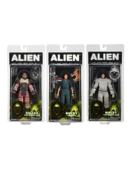 фигурки Neca Alien 7 inch Series Action Figures Xenomorph Dallas ...