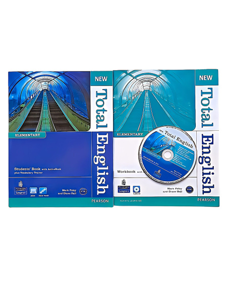New Total English elementary (Учебник + Рабочая Тетрадь + CD/DVD) купить на OZON по низкой цене ...