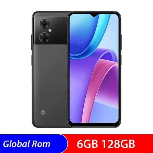 Смартфон Redmi Note 11R 128 ГБ 6 ГБ Черный 6.58 OLED/AMOLED 6/128 ...