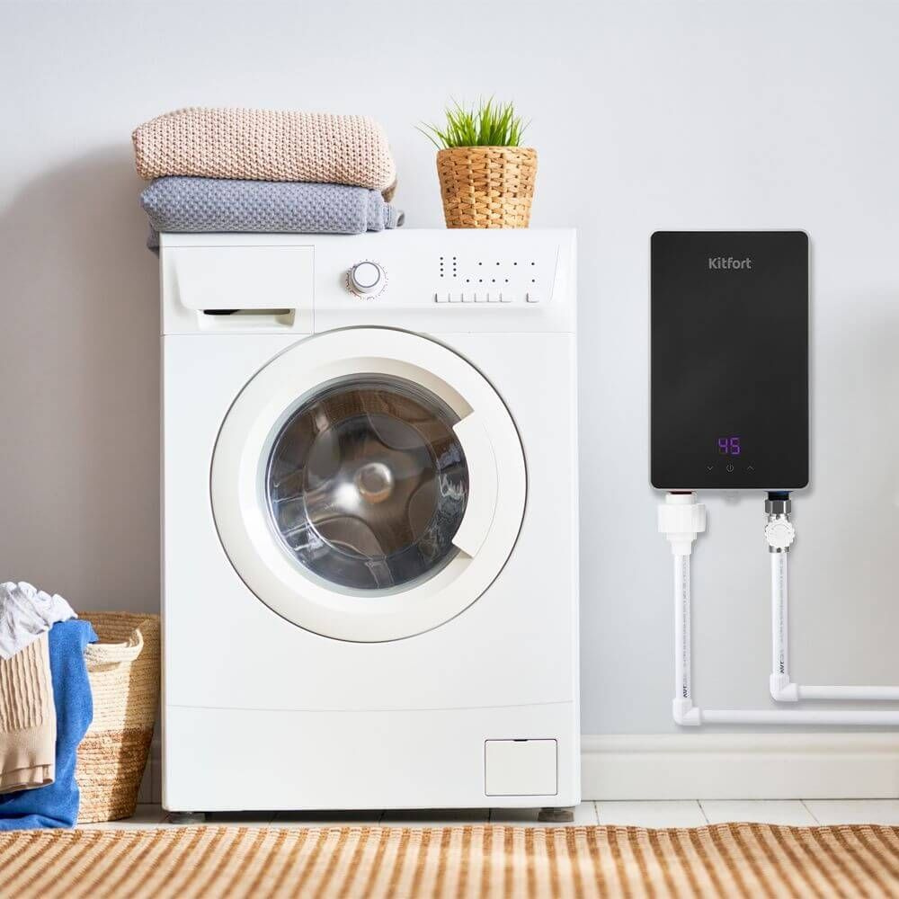 Водонагреватель проточный Kitfort КТ-4087 купить по выгодным ценам в интернет-магазине OZON ...