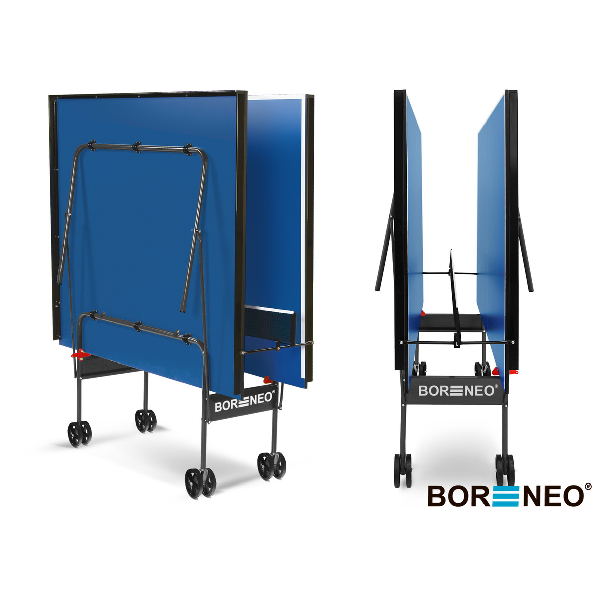 Теннисный стол складной для помещений Bor Neo Master синий купить на OZON по низкой цене ...
