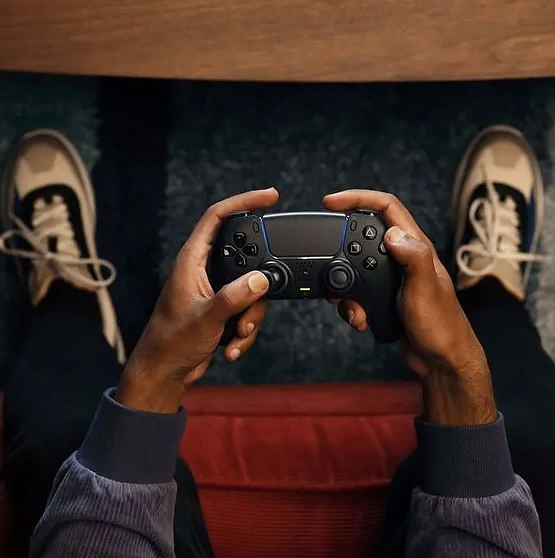 Беспроводной геймпад Dualsense для PS5, PS4 и ПК Красный (Cosmic Red ...