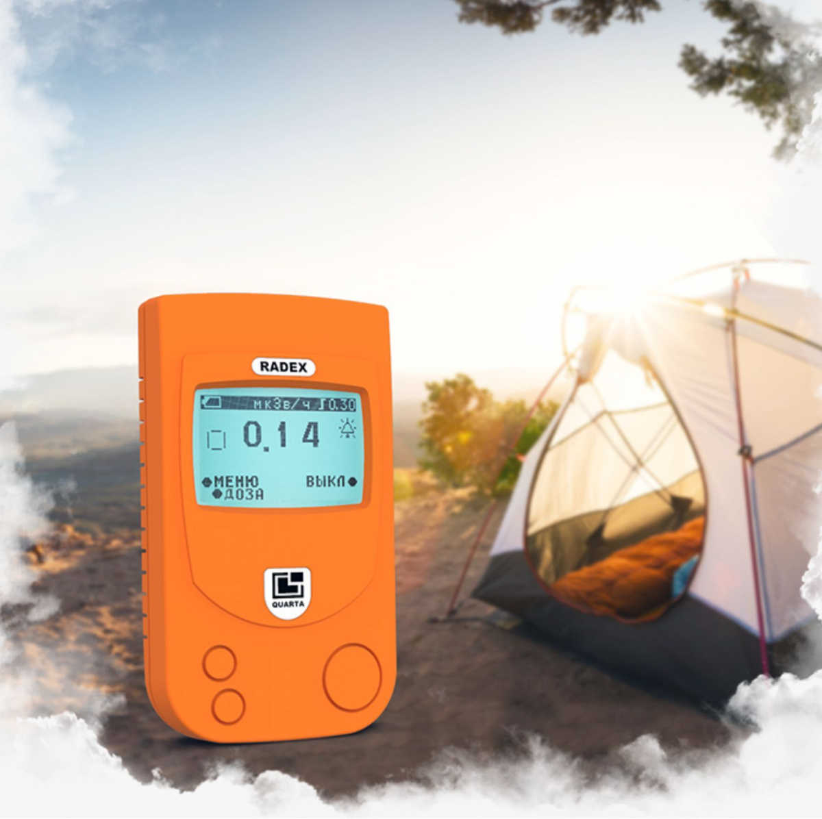 Дозиметр радиации RADEX RD1503+ OUTDOOR / Счетчик гейгера / Радиометр ...