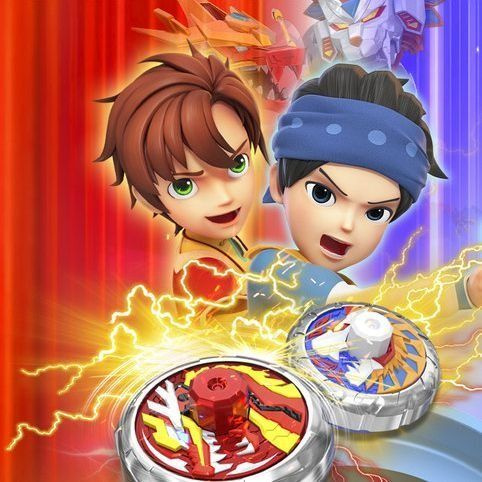 Эксклюзивный волчок Spin Fighters 3 с механизмом запуска и колпаком ...
