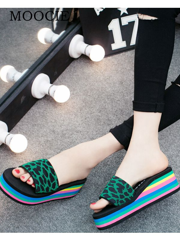 Шлепанцы Женский MOOCIE, размер 38 EVA Толстая подошва Без застёжки Китай Бахрома Лето купить c ...