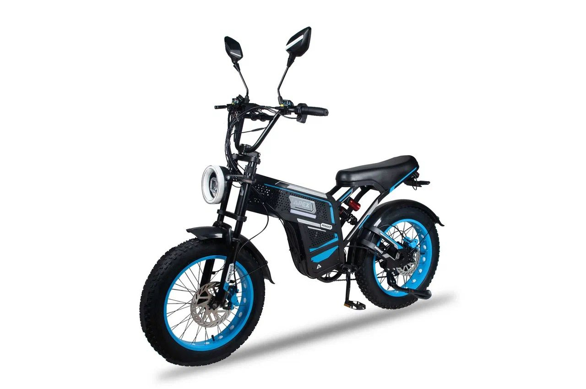 Электровелосипед для взрослых MINAKO APEX 2025 Красный купить на OZON по низкой цене (2153867054)