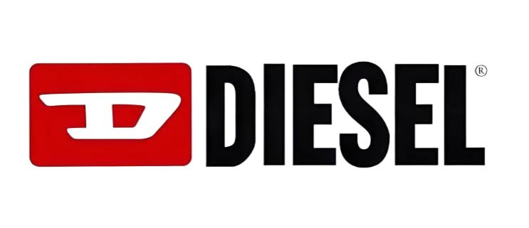 Джинсы Женский Diesel синий, иссиня-черный прямые Деним, размер 50 ...