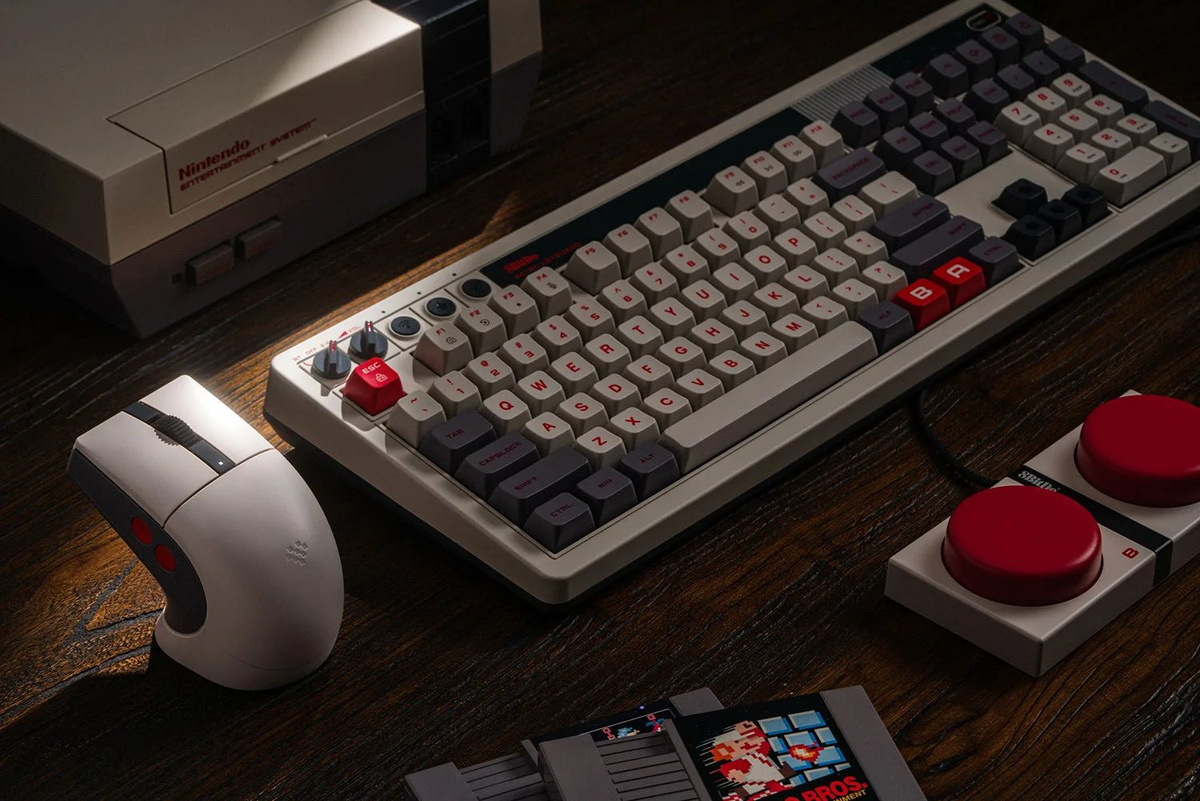 Мышь 8BitDo Retro R8 Mouse , серый купить c доставкой на OZON по низкой ...