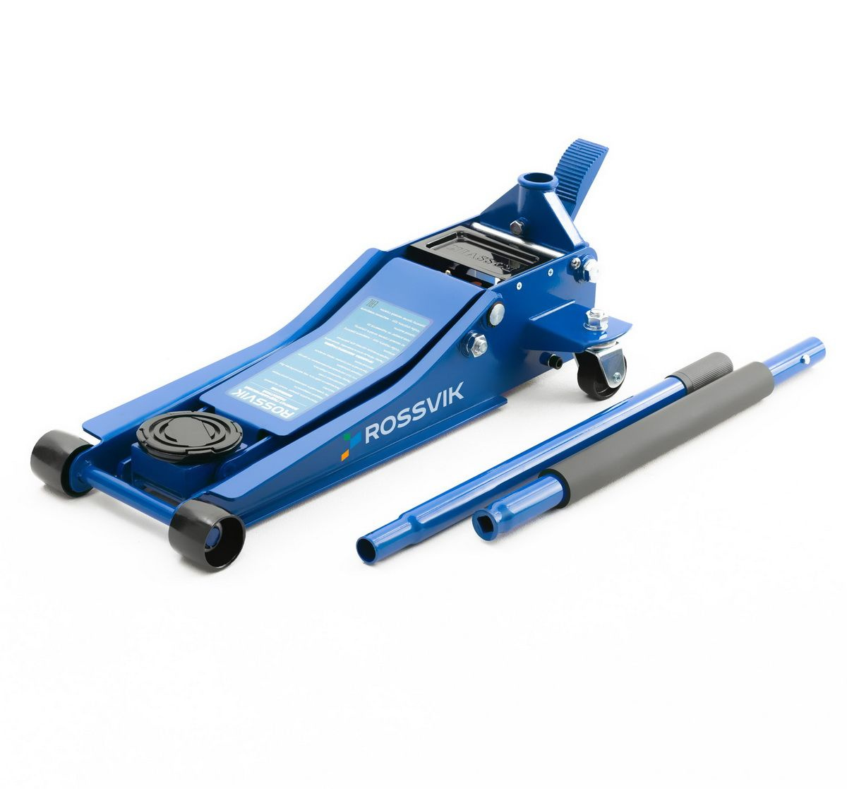 ROSSVIK Домкрат автомобильный подкатной низкопрофильный LOW PROFILE, 3т купить на OZON по низкой ...