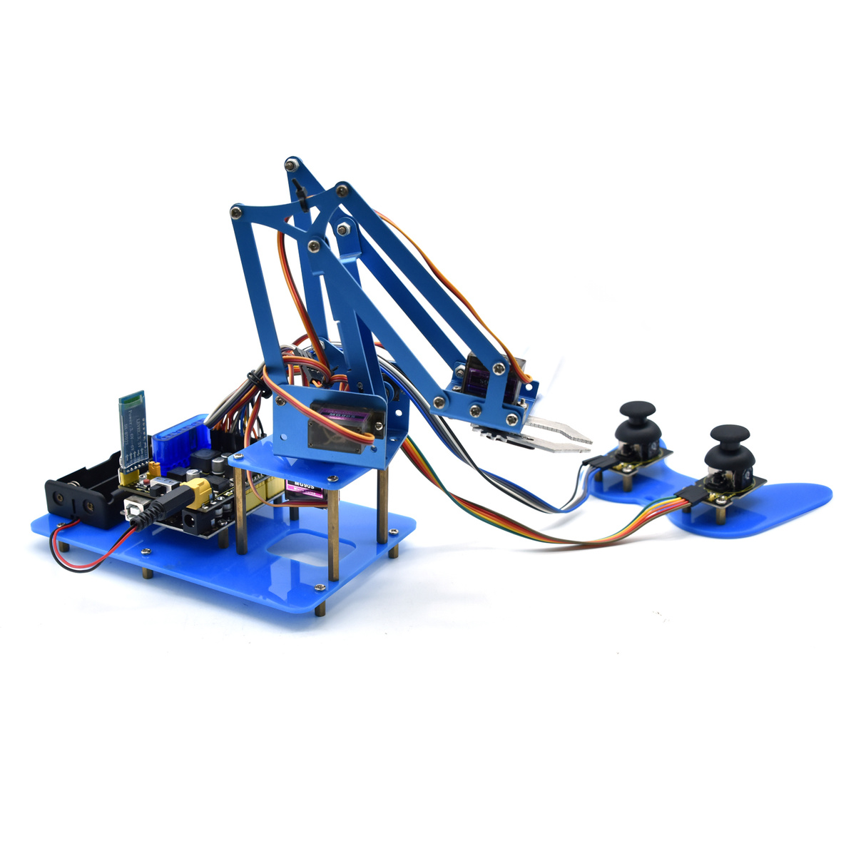 Стартовый набор 4DF Metallic Mechanical Robot Arm V2.0 для Arduino с ...