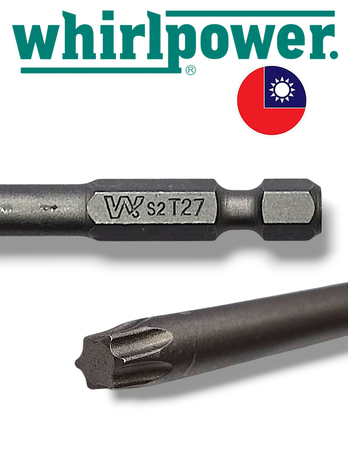 Биты насадки torx WhirlPower T27 150мм 1 штука оригинал купить на OZON ...