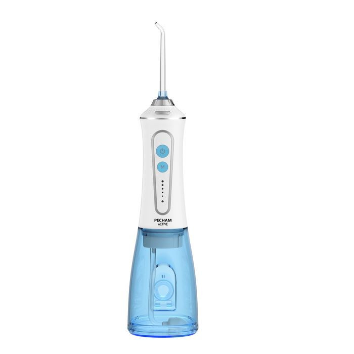 Ирригатор для полости рта и зубов портативный PECHAM Active White PC-2000 дорожный с чехлом ...