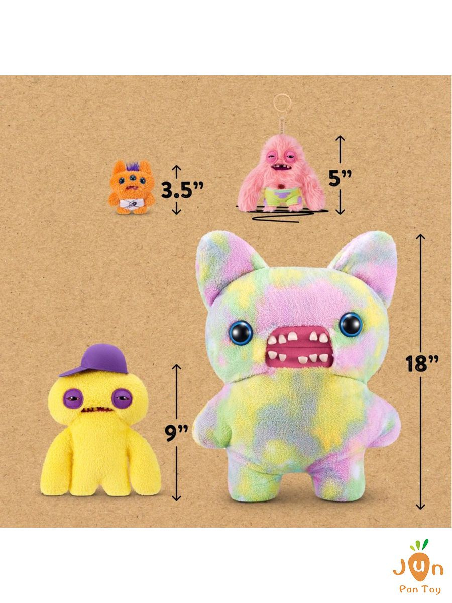 Spin Master Fuggler SpongeBob Keychain Patrick / Детская плюшевая ...
