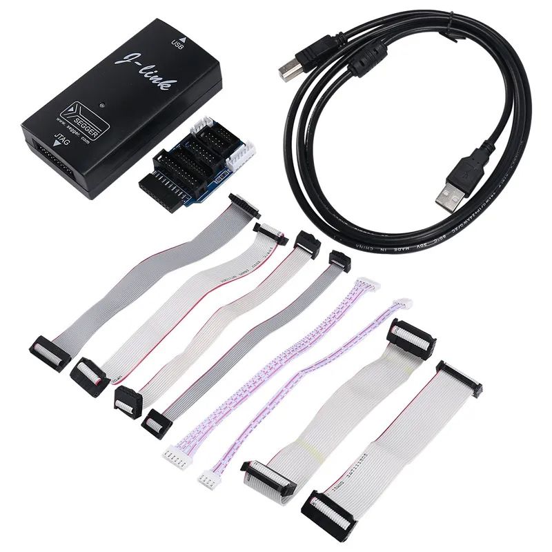 JLINK для эмулятора ARM J-LINK V9 Эмулятор адаптера USB-JTAG STM32 ARM ...