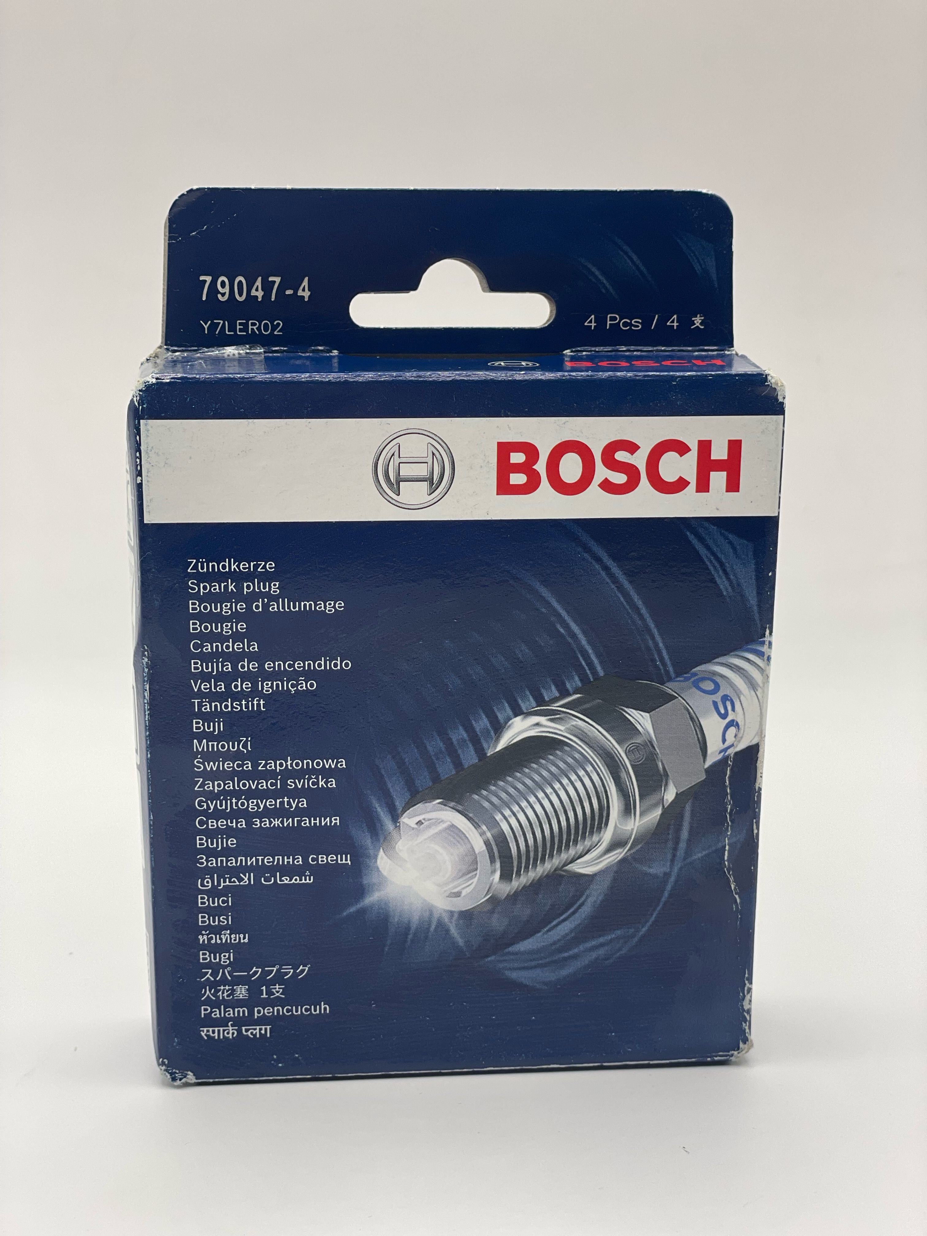Bosch Свеча зажигания арт. 0241135520, 4 шт. купить на OZON по низкой ...