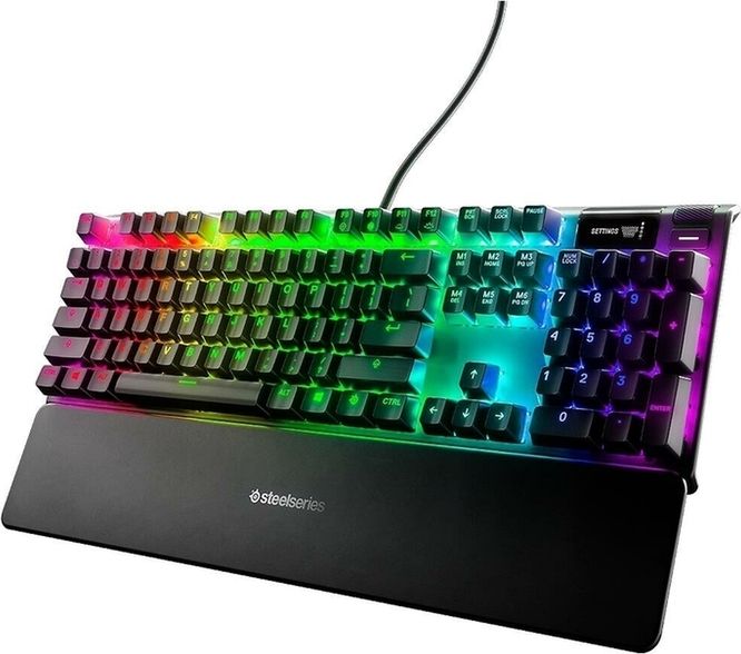 SteelSeries Apex 7 Red switch Проводная механическая игровая клавиатура ...