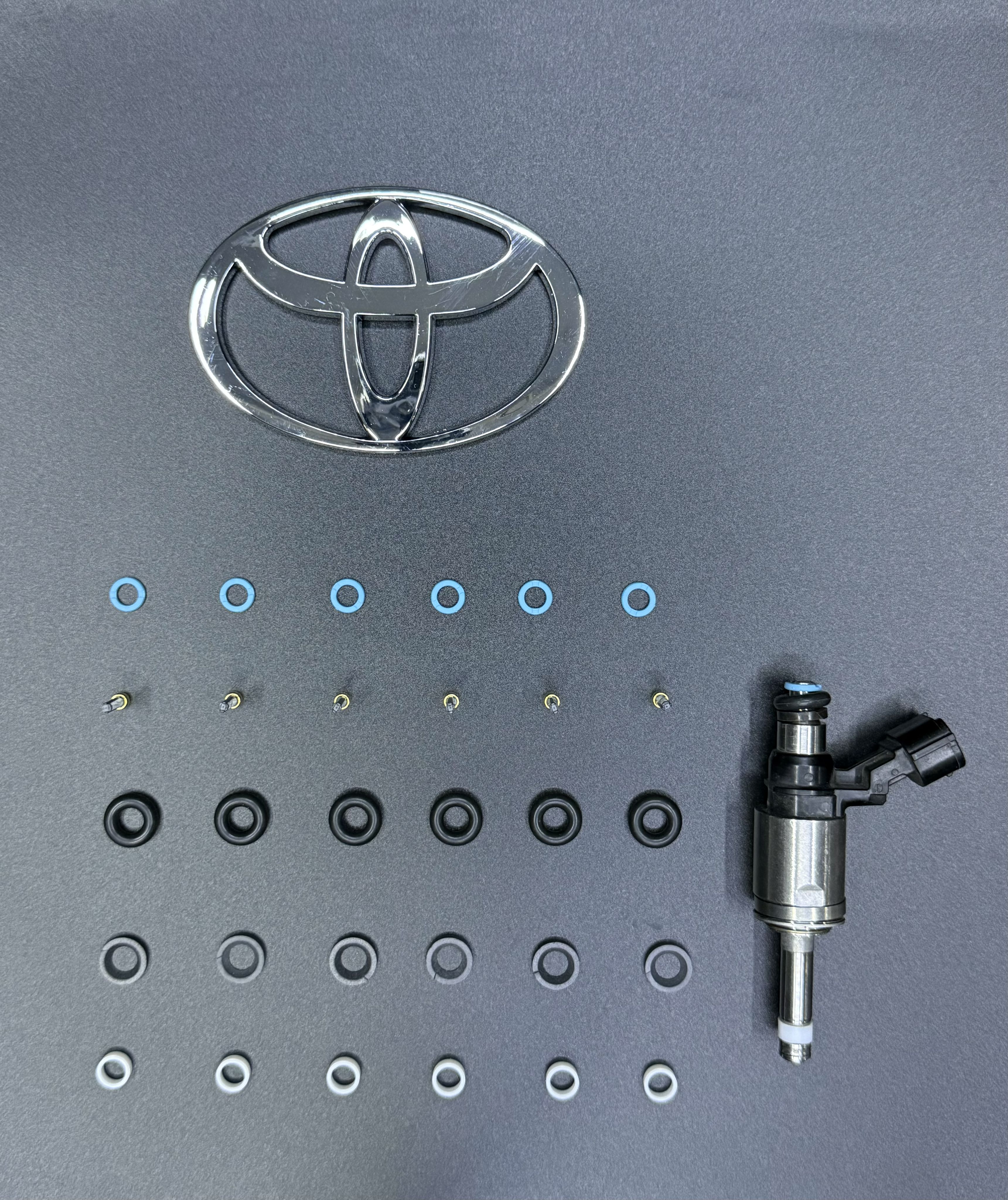 Ремкомплект форсунки. ремкомплект инжектора на 6 штук для Toyota 2GRFKS ...