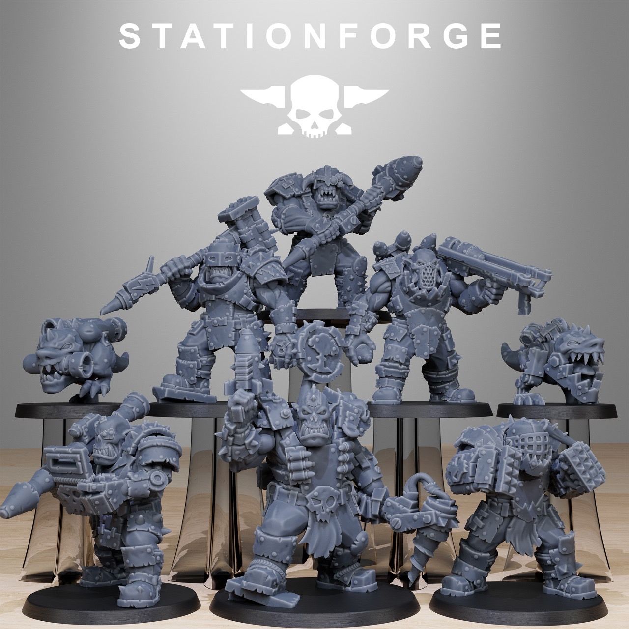 Миниатюры Warhammer 40000 / orks Tankbustas/Wrecka Krew купить на OZON ...