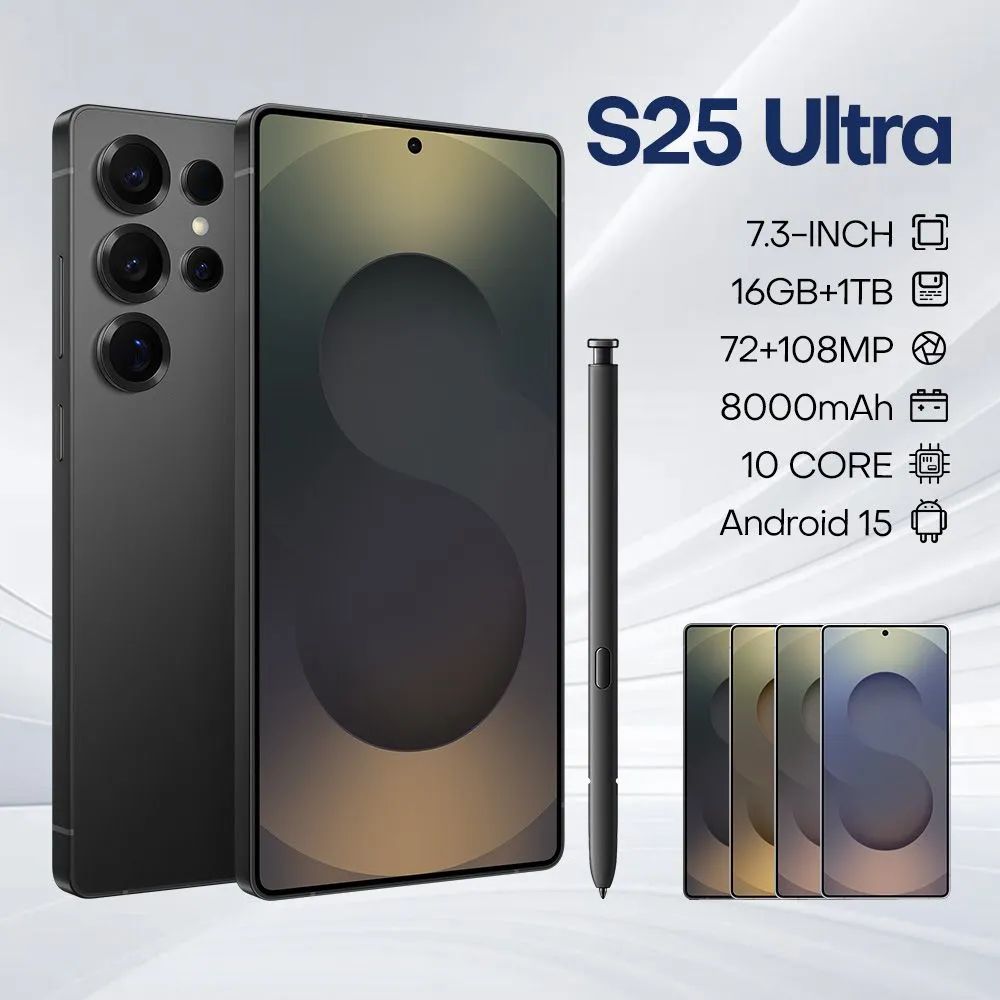 Смартфон Xiaomi M15 Ultra 1 ТБ 16 ГБ Черный 7.3 IPS S25Ultra купить c ...