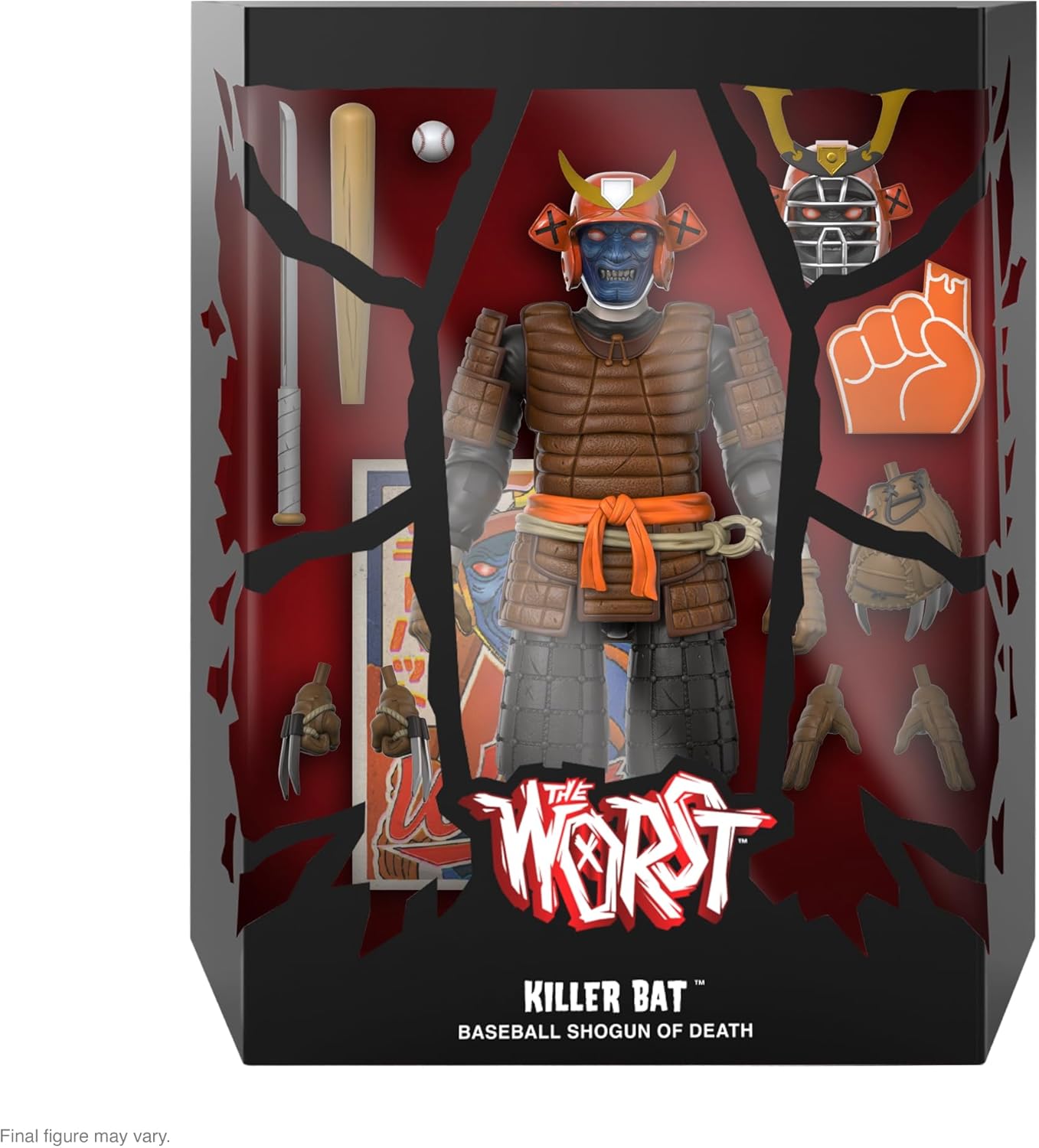 Super7,The Worst Ultimate,Killer Bat Ultimate,7 inch Подвижная ...