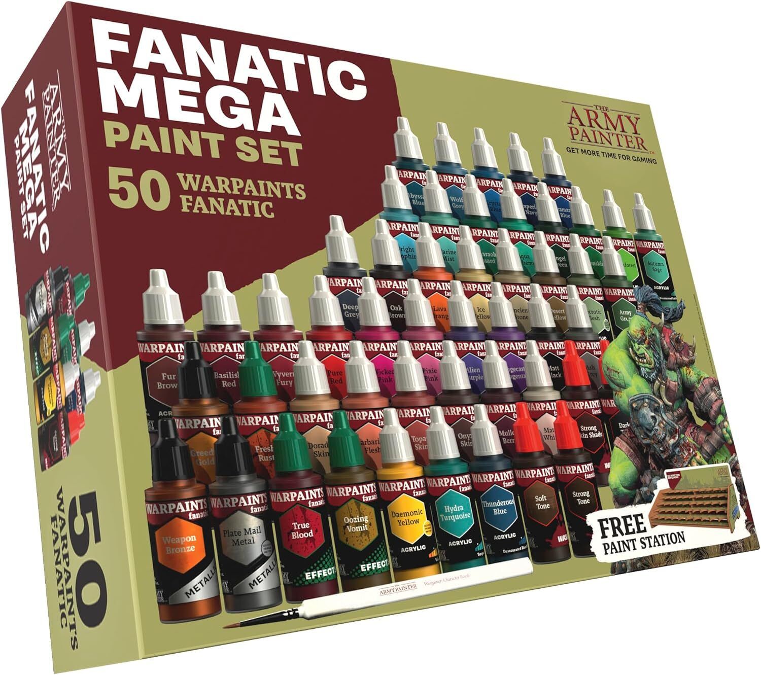 Набор красок Army Painter Warpaints Fanatic - Mega Set купить на OZON ...